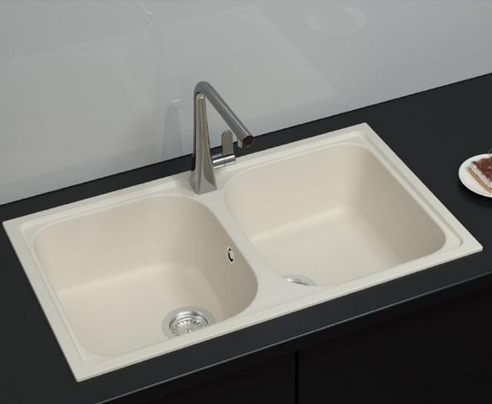 Chậu rửa bát đá Hafele GRANSTONE HS19-GEN2R90 570.35.580 màu kem ...